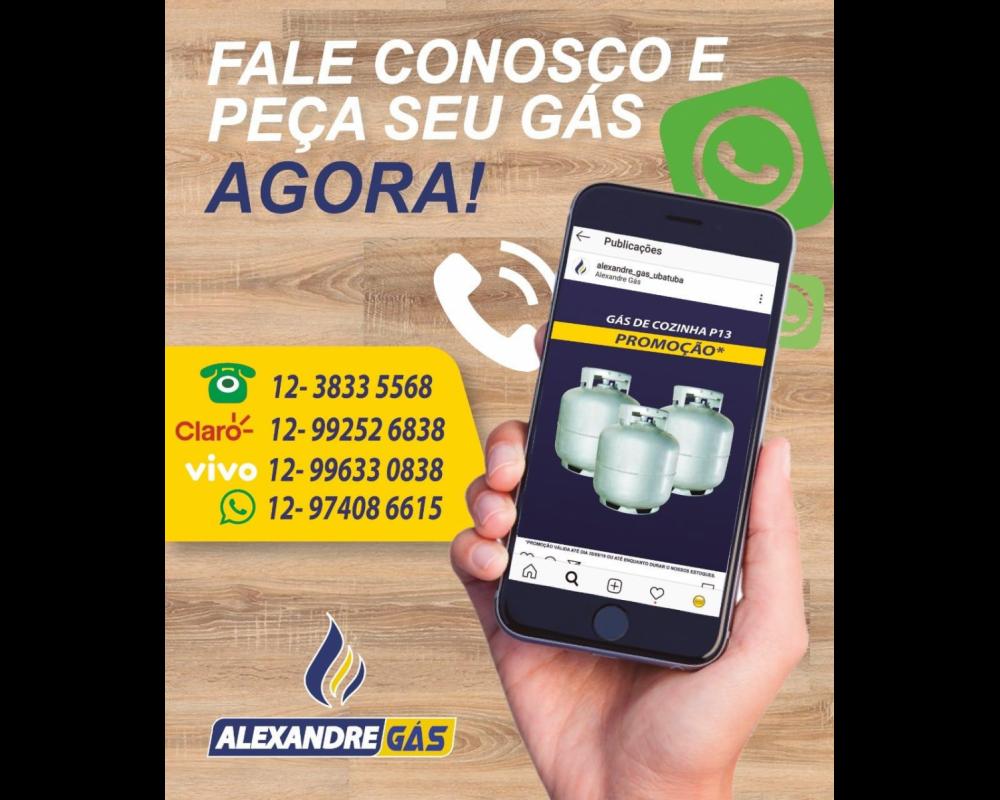 Alexandre Gás | UbatubaOn - Sua Praia Digital